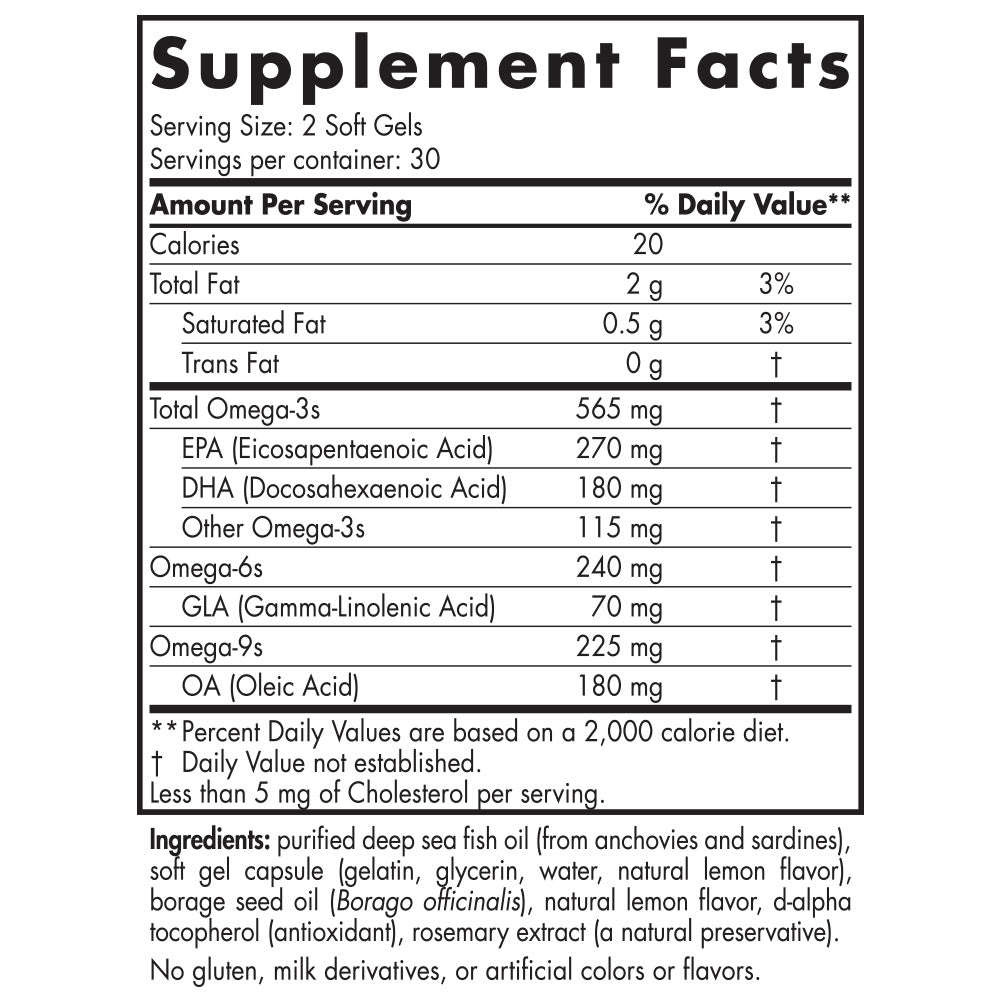 Complete Omega | Omega-3 and GLA – Nordic Naturals Singapore